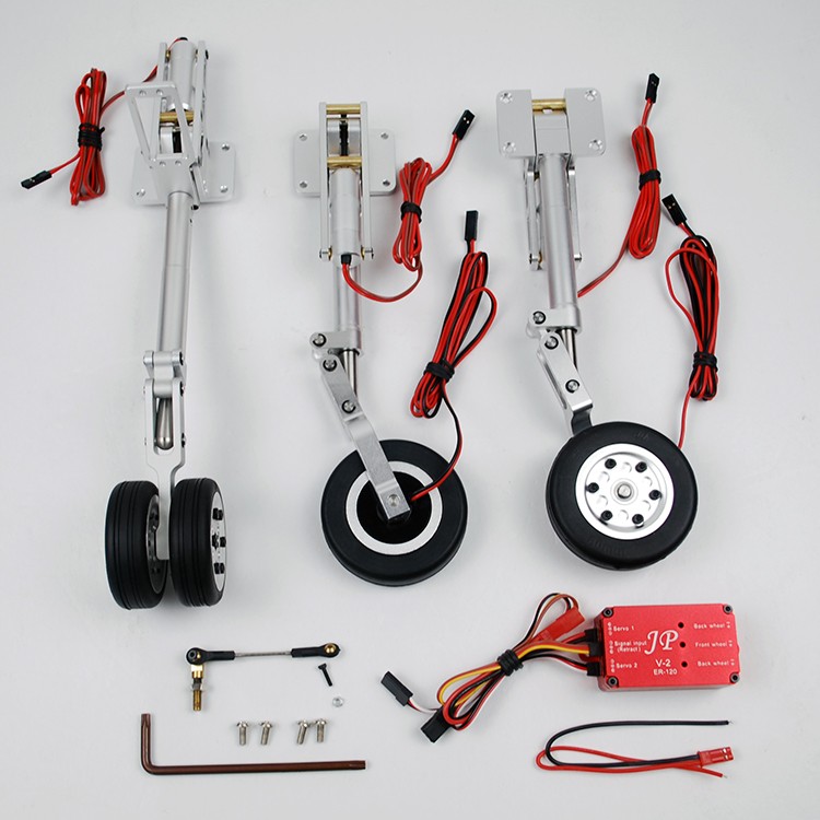 JP Hobby Alloy Electric Retracts Landing Gear Set (3 retracts) with ...